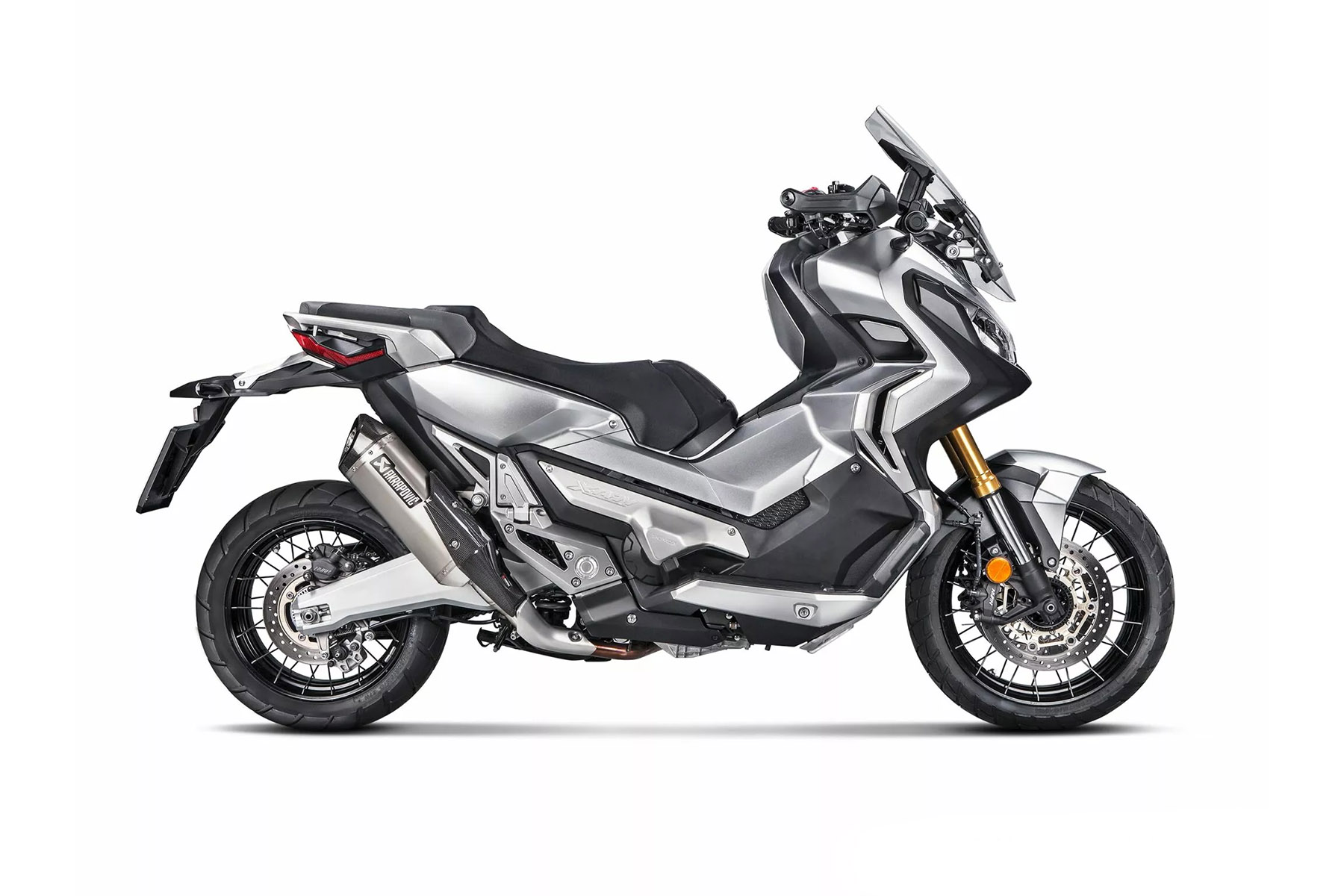 Akrapovic Endschalldämpfer Slip-On passend für Honda Forza 750 und X ...