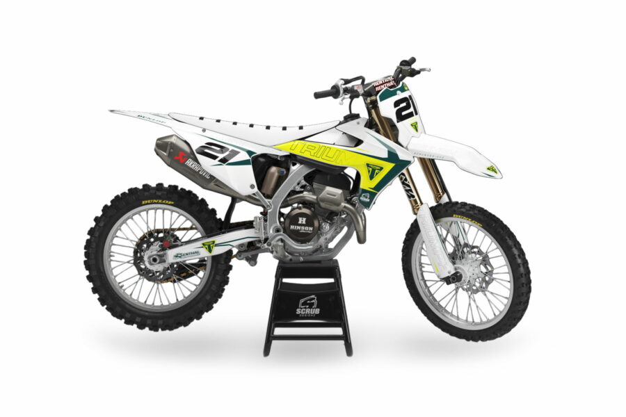 Dekor Factory Fliek White Limited Edition passend für Triumph - Diller ...