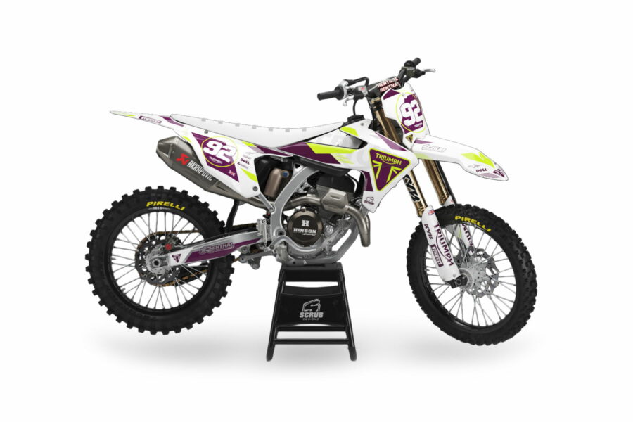 Dekor Factory Jusky White Limited Edition passend für Triumph - Diller ...